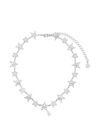 Yvmin Lucky Star V Necklace Silver 925 Plated 18K Gold