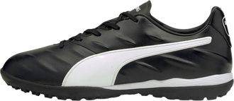 Puma Herren/Damen Unisex Fu&szlig;ball-Stiefel King Pro 21, Leder (Schwarz/Wei&szlig;)