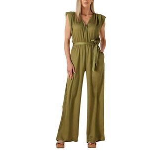 Suncoo Damen, Jumpsuits & Playsuits, Gr&uuml;n, LGr&ouml;&szlig;e