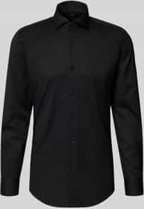 HUGO BOSS Slim Fit Businesshemd aus reiner Baumwolle Modell H-HANK-SP