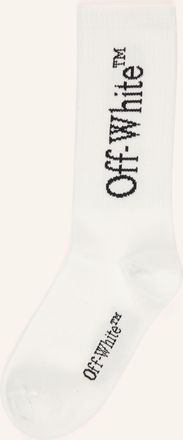 Off-white Strümpfe Bookish Long weiss