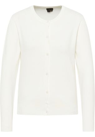 Dreimaster Dreimaster Strickjacke Damen Wollweiss