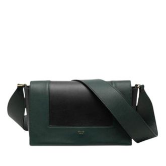 Celine Sac doccasion Frame Bag - Femme - Pre-owned - Vert - Taille: ONE Size