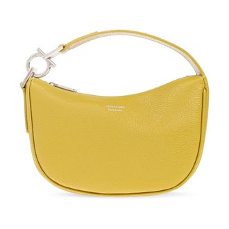 Ferragamo Femme, Sacs, Vert, Taille: ONE Size Sac en cuir