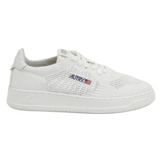 Autry Femme, Chaussures, Blanc, Taille: 38 EU Medalist Easeknit Low Baskets