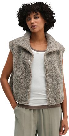 Marc O'Polo Steppweste MARC OPOLO aus recyceltem Polyester, Damen, Gr. 36, beige (stone taupe melange), Obermaterial: 100% Polyester. Futter: 100% Polyester, unif