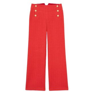 Ines De La Fressange Gabriel Hose - - Trousers - Damen - Orange - M