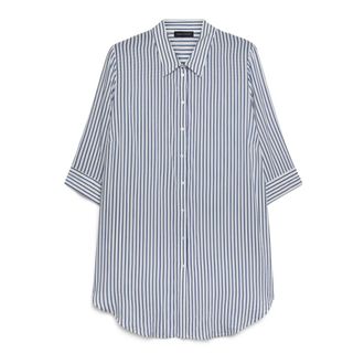 Fiorella Rubino Damen, Blusen & Hemden, Blau, XLGr&ouml;&szlig;e
