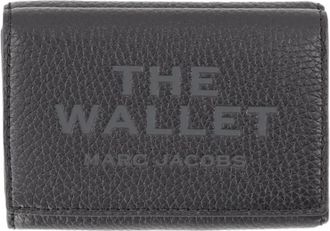 Marc Jacobs Die Leder Tri-Fold Geldb&ouml;rse - - Accessories - unisex - Schwarzk - ONE SIZE