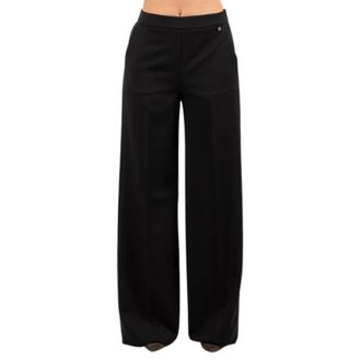 LuckyLu Femme, Pantalons, Noir, Taille: 40 FR Pantalone