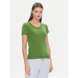 Benetton United Colors Of Benetton T-Shirt 1091D1M10 Gr&uuml;n Regular Fit