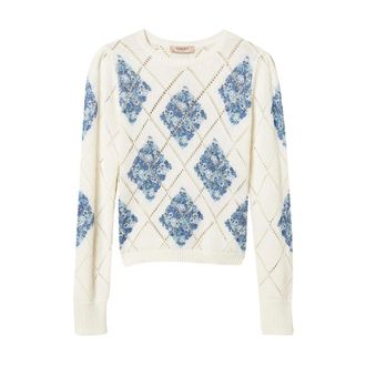 Twinset Femme, Pulls, Multicolore, Taille: 36 FR St. Rombi Floreali Pullover