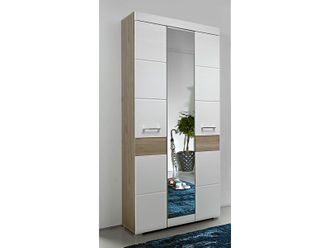 M&ouml;belando Garderobenschrank Flurschrank Dielenschrank Schrank Garderobe M&ouml;bel Allison I