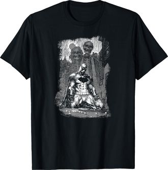 DC Comics Batman Sketchy Shadows T Shirt T-Shirt