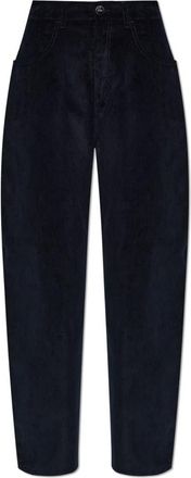 R&oacute;he Bruun Corduroy Hose - - Trousers - Damen - Schwarzk - S