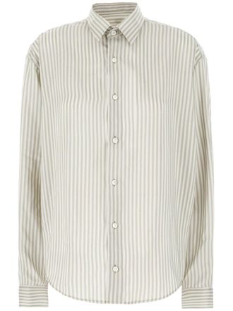 Ami Hemd mit Ami de Coeur-Motiv - Grau