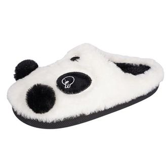Generic Femme Chaussons en Peluche Pantoufles De Maison Moelleuses Semelle Antid&eacute;rapant Pantoufles Chaudes dHiver L&eacute;g&egrave;res Et Confortables M&eacute;moire Foam Int&eacute;rie