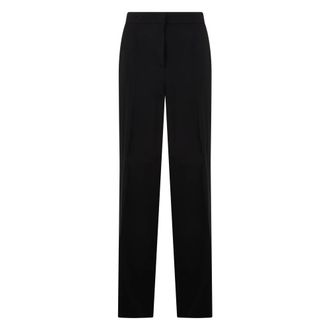 Alberta Ferretti High-Waist Straight Hosen - - Trousers - Damen - Schwarzk - M