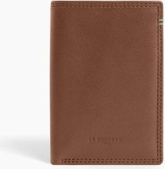 Le Tanneur Kartenetui Martin aus Glattleder im Hochformat