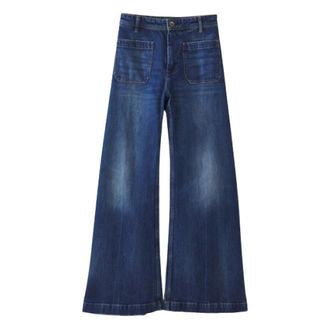 Polo Ralph Lauren Weite Bootcut Jeans - - Jeans - Damen - Blau - W25