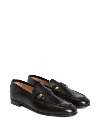 Churchs Slip-On Calfskin Loafer - Tobacco