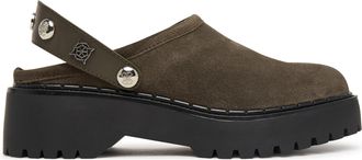 Guess Pantoletten Guess FLTWN2 SUE01 Khakifarben
