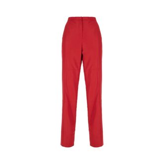 Fendi Straight Hosen - - Trousers - Damen - Rot - XS