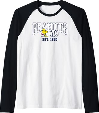 Peanuts Woodstock spielt Baseball, Est 1950 Raglan