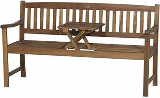 Siena Garden 2er Bank Florida, 60x159x88cm, Akazienholz, geölt in natur, FSC 100%