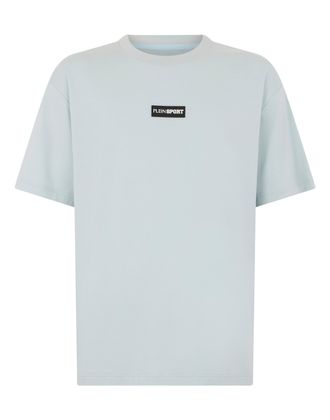 Plein Sport Slub Cotton T-Shirt Scratch