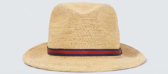 Borsalino Hut Argentina aus Stroh