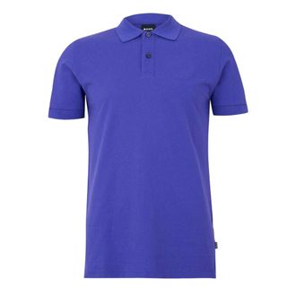 HUGO BOSS Firenze Poloshirt f&uuml;r Herren, Baumwolle (Dunkel-Lila)