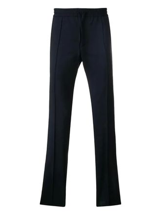 Valentino Garavani pantalon Piping - Bleu