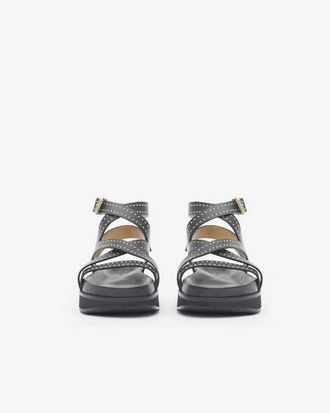 Isabel Marant Sandales Neryse - Femme - Noir - Taille36 - Isabel Marant
