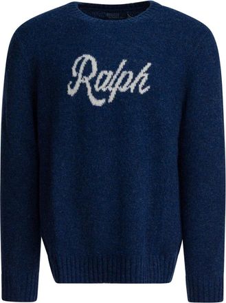 Polo Ralph Lauren Homme, Pulls, Bleu, Taille: L Ralph Logo Jumper