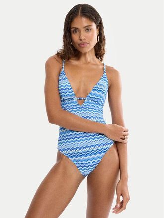 Triumph Badeanzug Mix & Match Summer OP 10226506 Blau