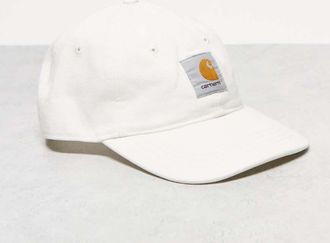 Carhartt Work in Progress Casquette en toile - Blanc cass&eacute;