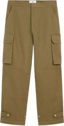 Ami Homme, Pantalons, Brun, Taille: XL Cargo Pantalons