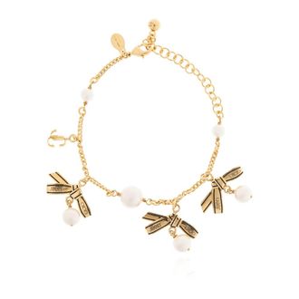 Jimmy Choo London Armband mit Anh&auml;ngern - - Accessories - Damen - Gelb - ONE SIZE