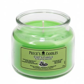 Price's Candles Prices Chefs Candle in Tub - Eliminates Odour Cooking Cooks Kitchen - TRIPLE PACK by Prices