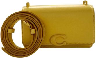 Coach Sac port&eacute; &eacute;paule Pre-owned - Femme - Pre-owned - Jaune - Taille: ONE Size