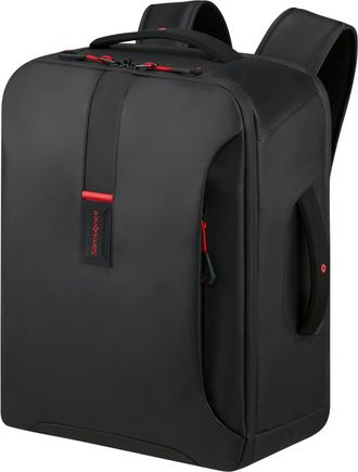 Samsonite Paradiver Light - EasyJet Handgep&auml;ck 45 x 20 x 36 cm, 33 L, 1 kg, Handgep&auml;ck, Flugzeug Rucksack M Untersetzer, Schwarz