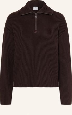 Courr&egrave;ges Troyer Aus Merinowolle braun