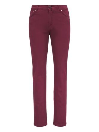 Kiton Five-Pocket-Hose - Rot