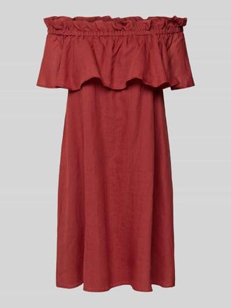 Marc O'Polo Figurumspielendes Kleid mit Carmen-Ausschnitt