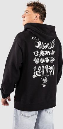 Levi's Lse_T2 Relaxed Graphic P Hoodie jet black