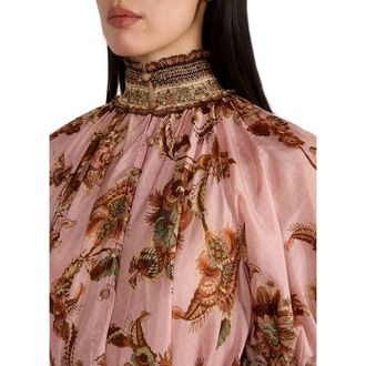 Zimmermann Robe longue &eacute;vas&eacute;e imprim&eacute;e