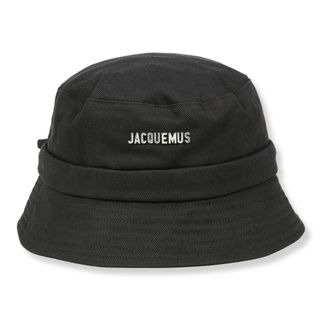 Jacquemus Femme, Accessoires, Noir, Taille: 58 CM The Gadjo Bucket Hat