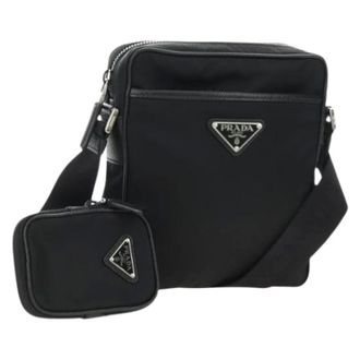 Prada Sac bandouli&egrave;re vintage doccasion - Femme - Pre-owned - Noir - Taille: ONE Size