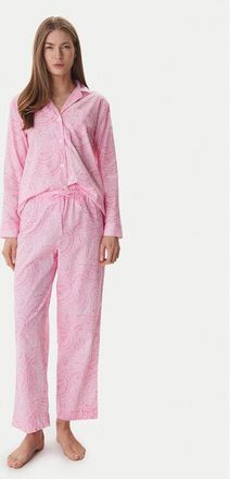 Lauren Ralph Lauren Pyjama ILN92499 Rosa Regular Fit